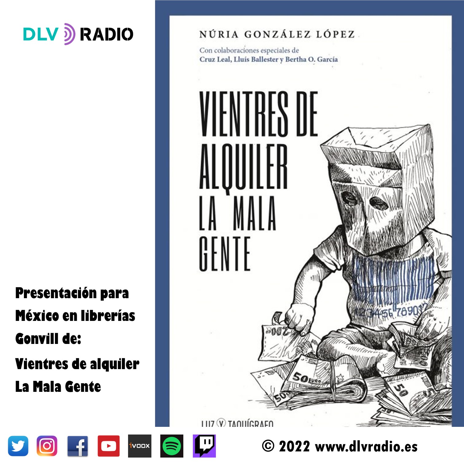 Presentación para México en librerías Gonvill de Vientres de alquiler ...
